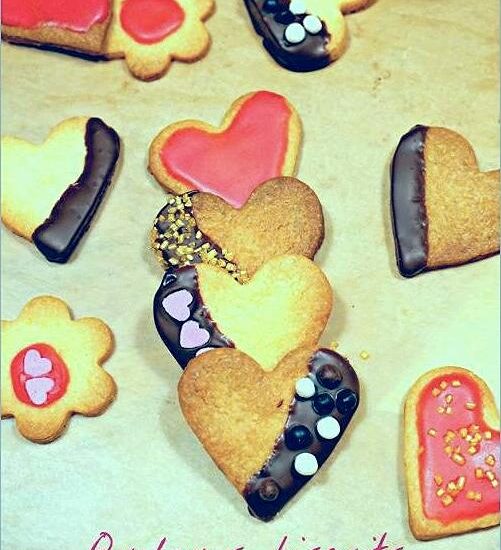 Biscuits Saint-Valentin